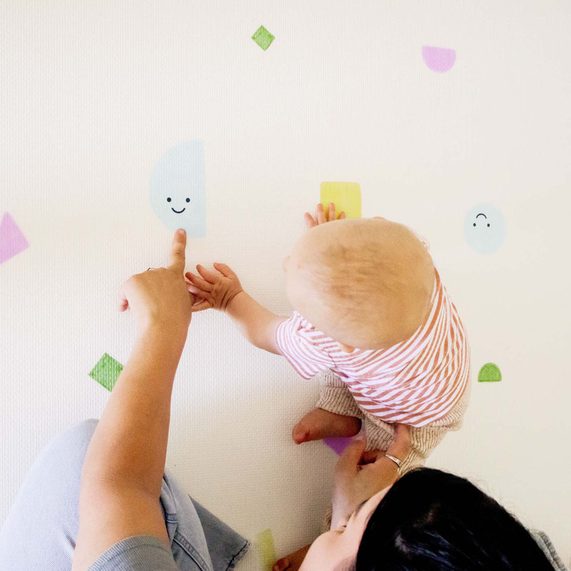 Tiny Land® Double-Sided Baby Playmat Smiley Quest | Wayfair